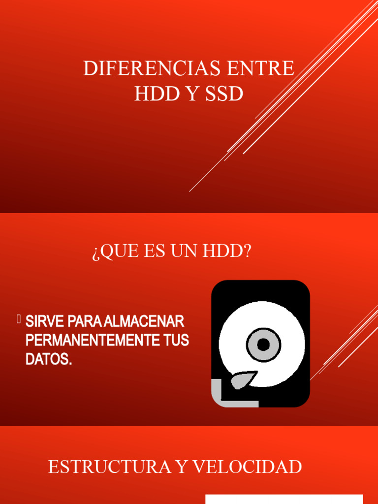 HDD VS SSD | PDF