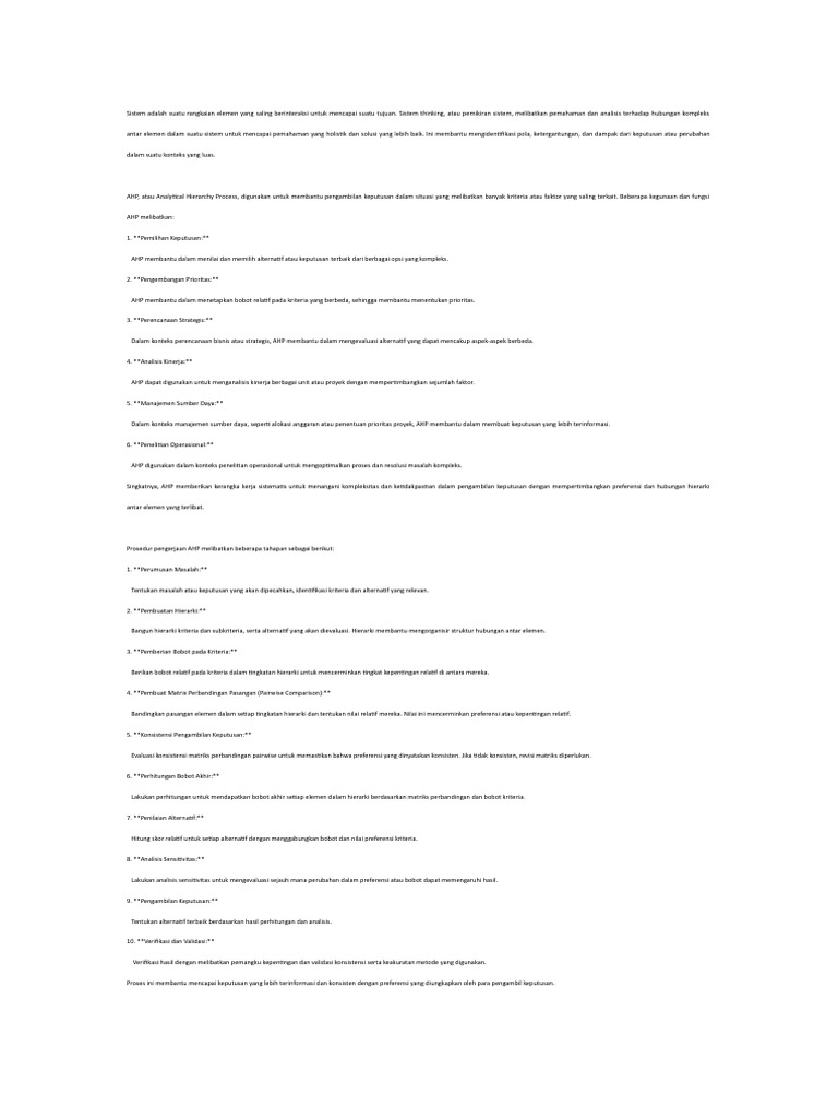 System Thinking | PDF