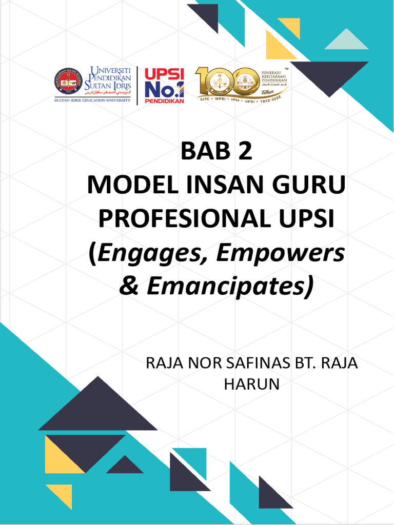 Model Guru Profesional 3E UPSI | PDF | Karier & Perkembangan
