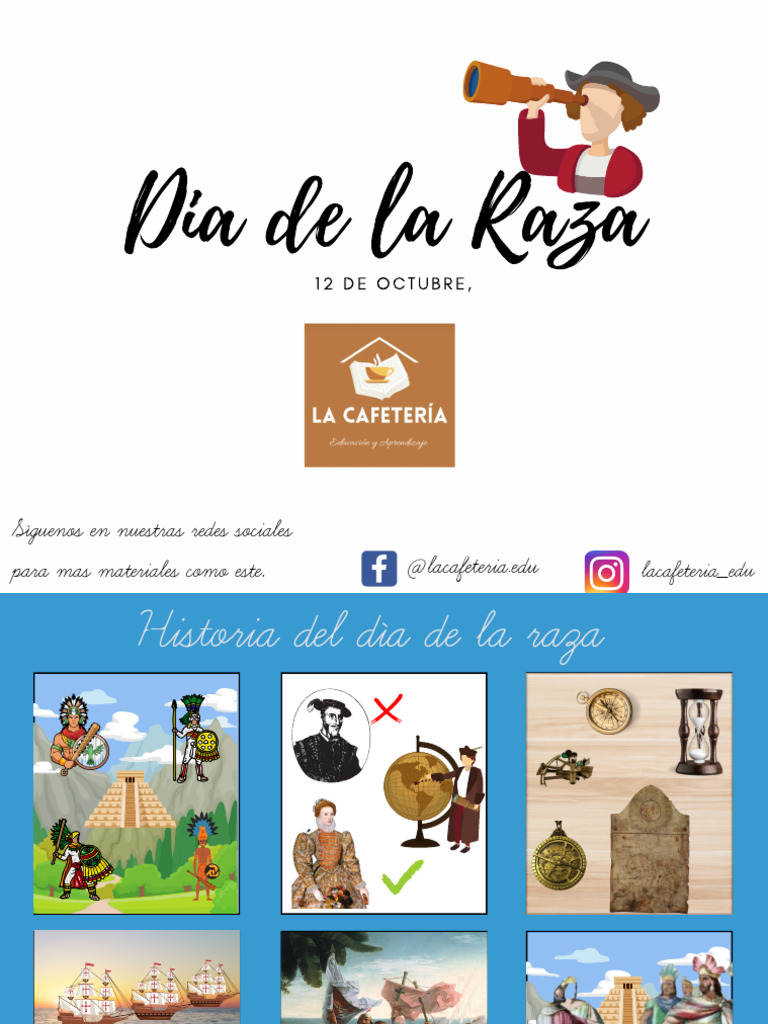 12 de Octubre, Día de La Raza | PDF | Cristobal colon | México