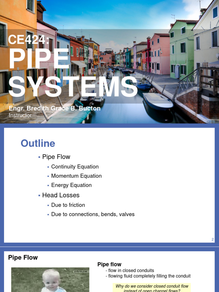 Pipe Flows | PDF