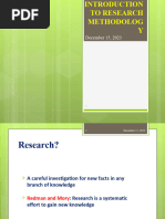 Complete Research Methodology Notes | PDF