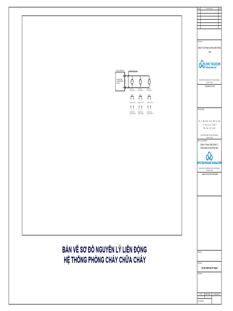 08 - BẢN VẼ SDNL LIÊN ĐỘNG PCCC-REV1 | PDF