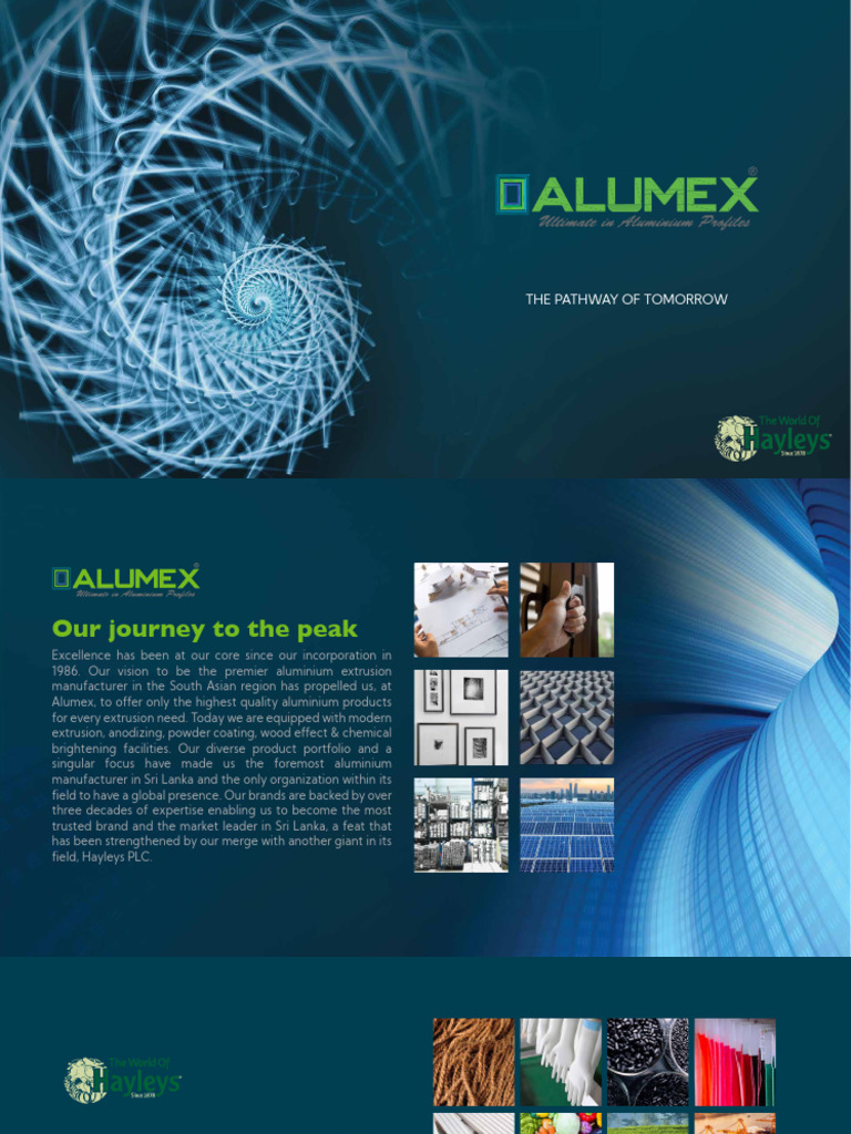 Alumex Profile | PDF | Physical Sciences | Materials