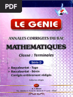 Maths Terminale - Cours Et Exercices Corriges | PDF