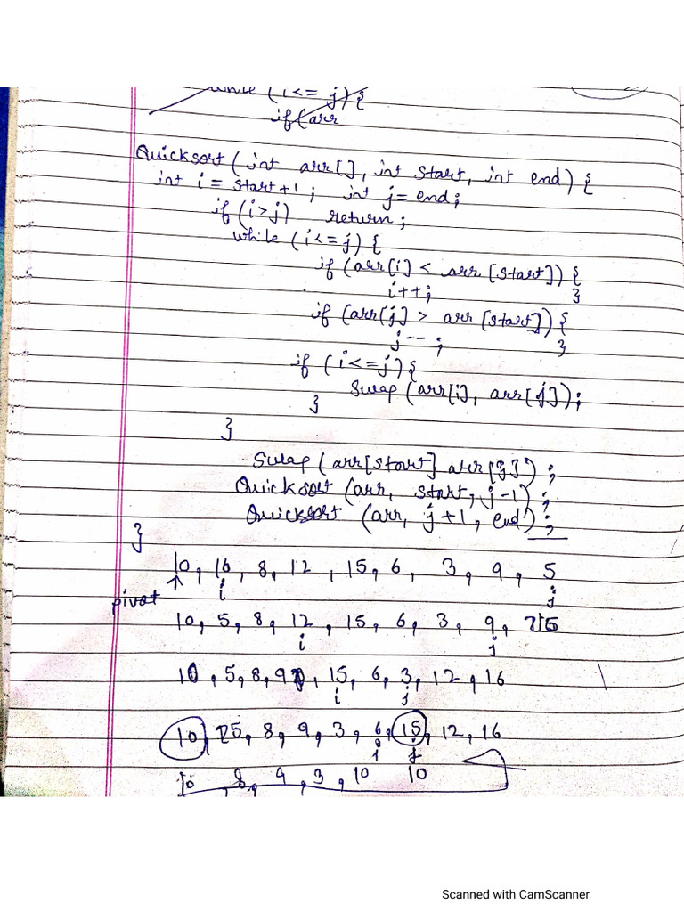 Quick Sort Suraj | PDF