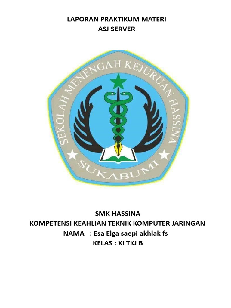 Laporan Materi Asj Server (Fajrul Hasan) | PDF | Komputer