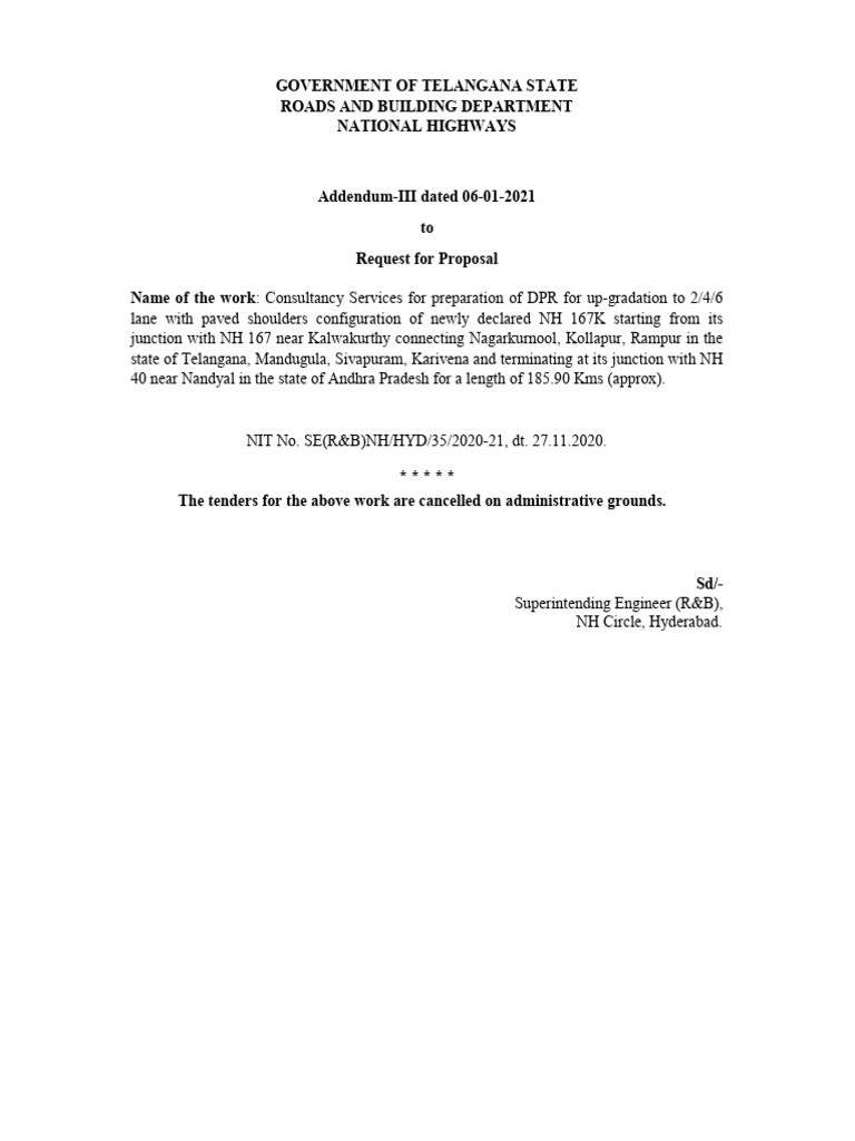 Addendum III | PDF | Technology & Engineering