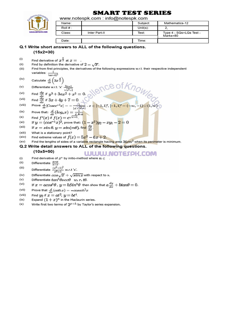 Amir | PDF | Derivative | Mathematical Analysis