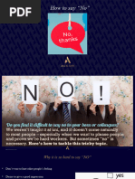 Improving Your Ability To Say No DBT Worksheet | PDF | Dialectical ...