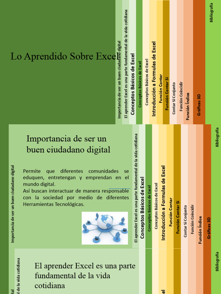 Lo Aprendido de Excel | PDF | Microsoft Excel | Matriz (Matemáticas)