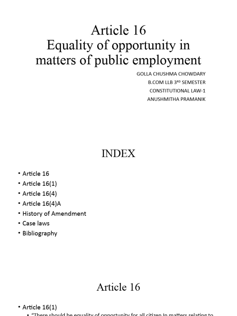 Article 16 Consti | PDF | Justice | Crime & Violence