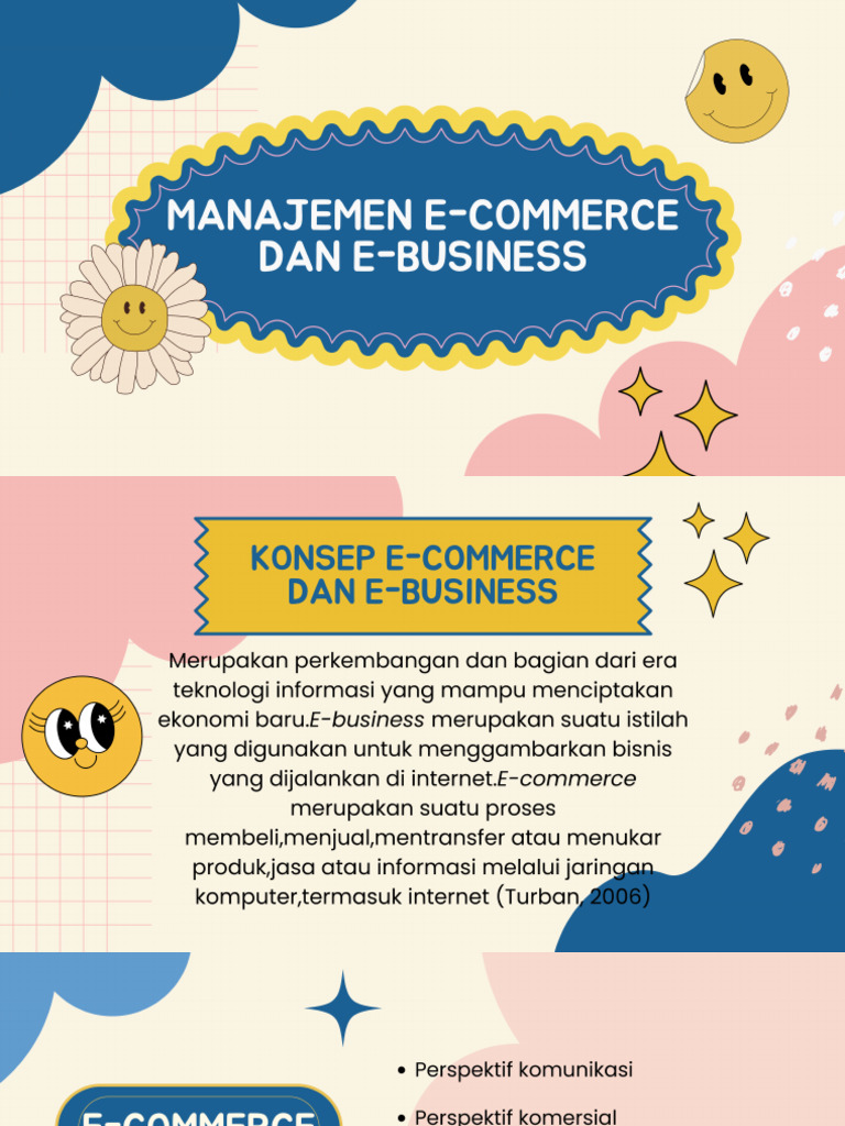 Manajemen E-Commerce Dan E-Business | PDF