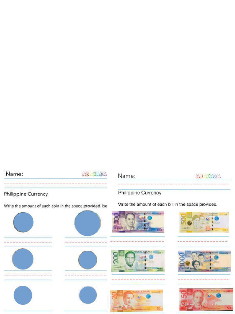 Phil Money Test | PDF