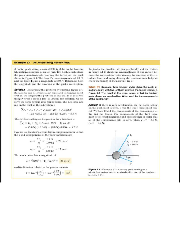 Fisika Chapter 5 Examples | PDF