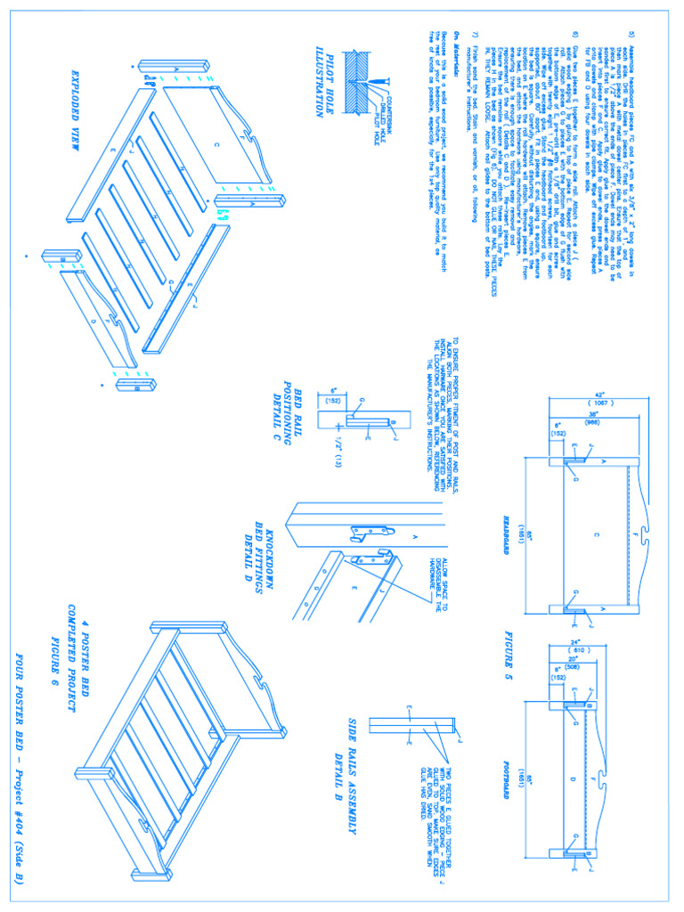 Bed - Four Poster Bed (Part 2) | PDF