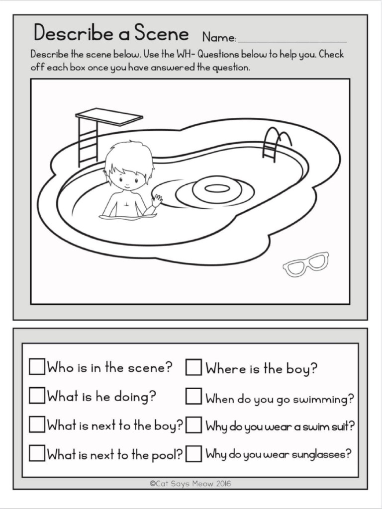 Describe a Scene | PDF