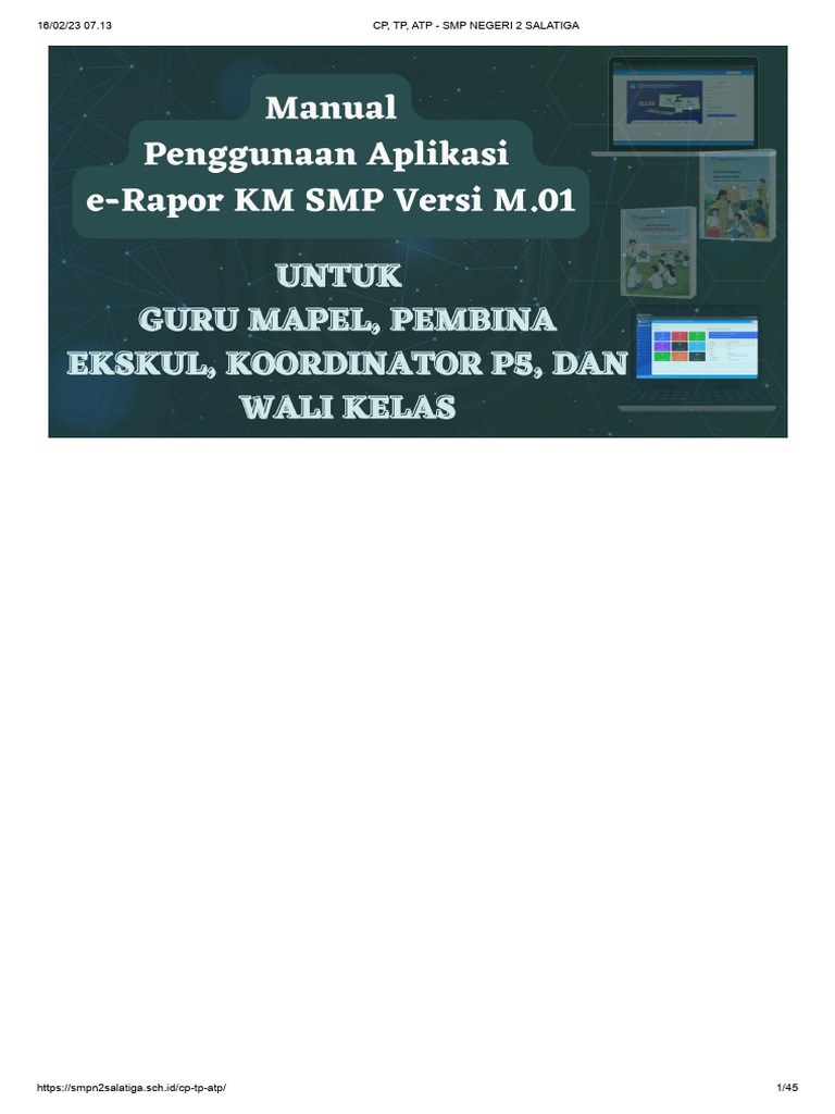 E Raport SMP - SMP NEGERI 2 SALATIGA | PDF