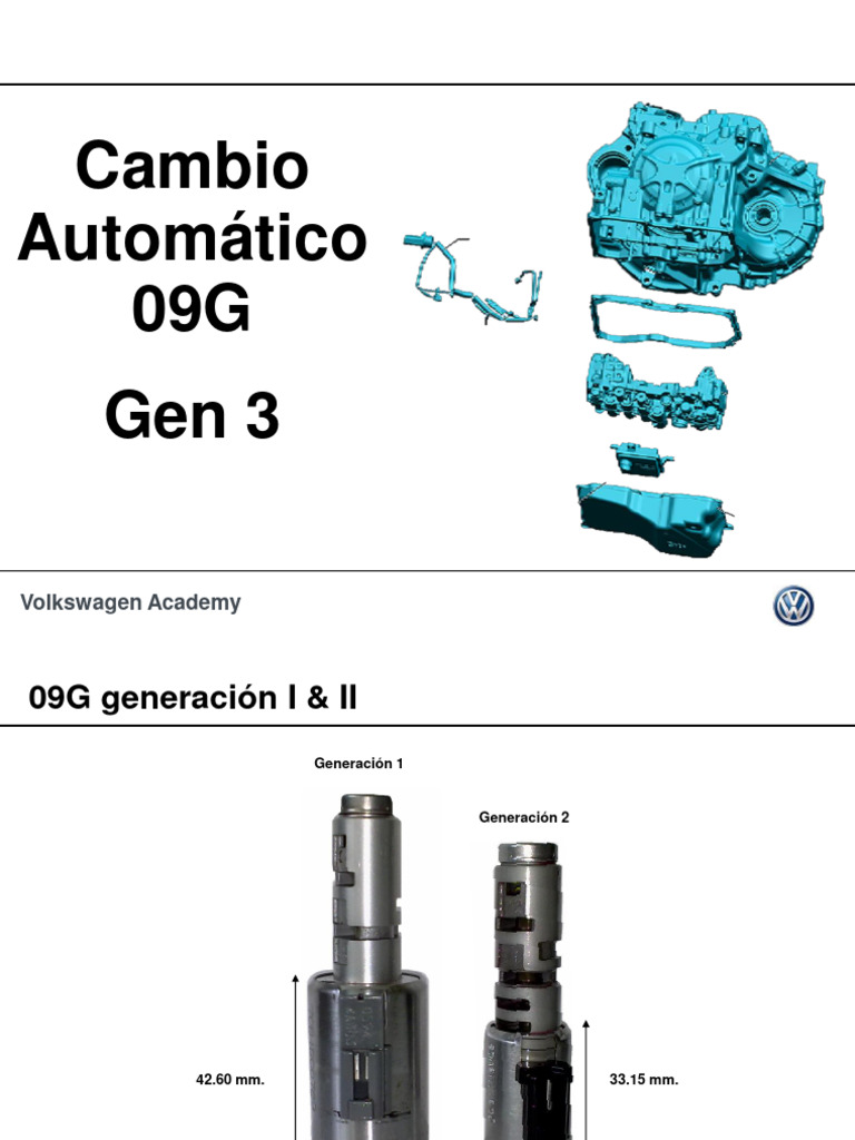Cambio Automatico 09G - Gen 3 | PDF