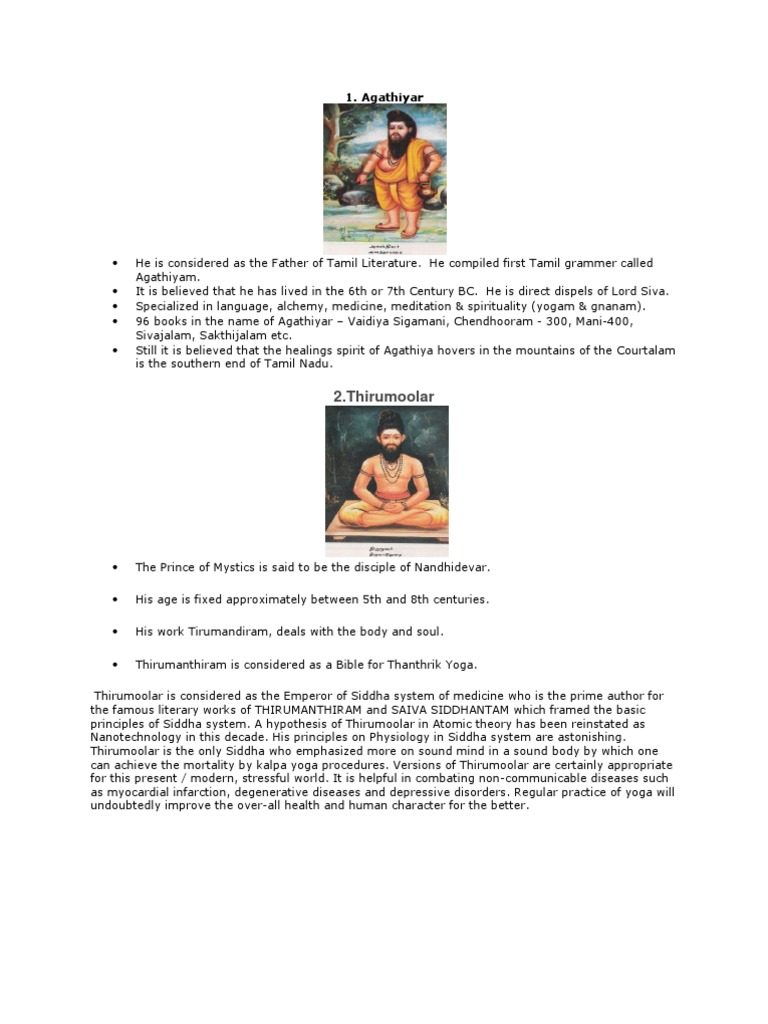 Siddha List | PDF | Alchemy | Nondualism