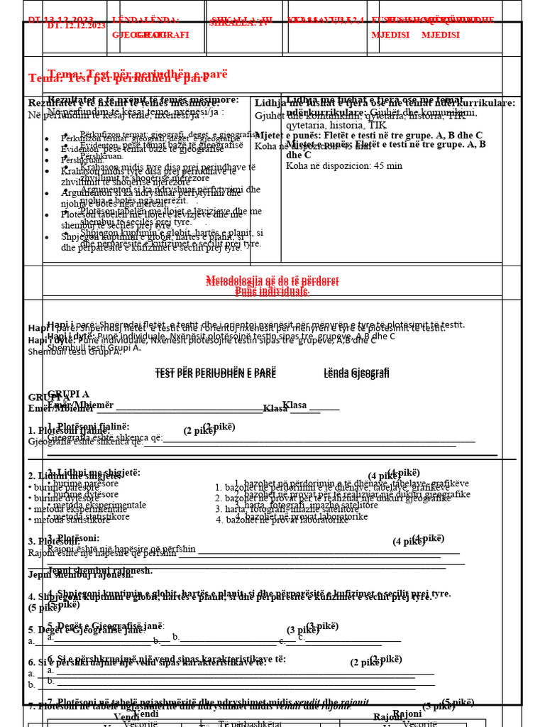Ditari KL 6. Java 14 | PDF