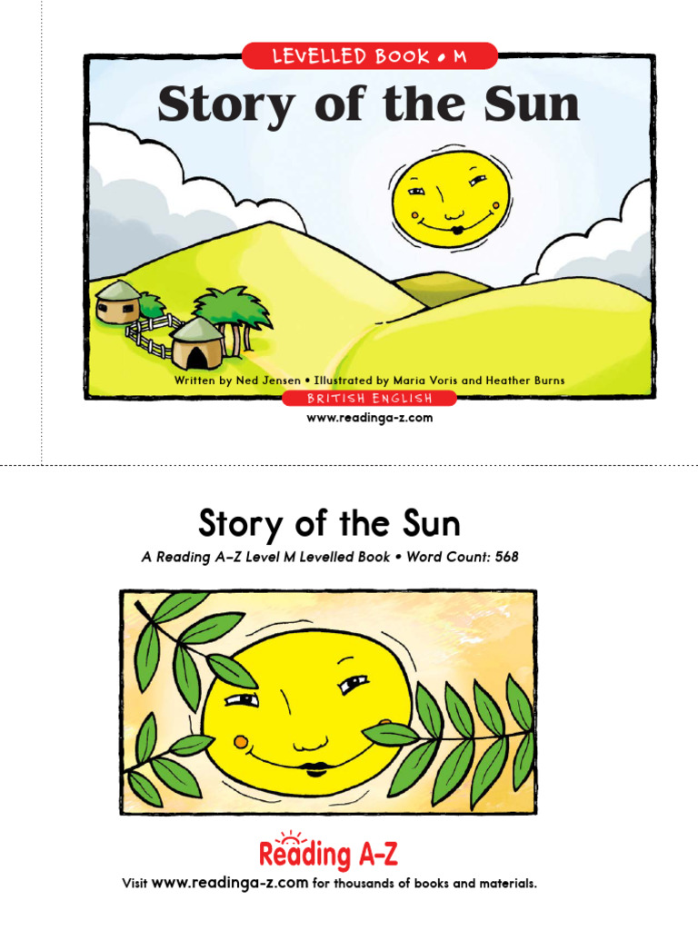 Story of the Sun: A Level M Book | PDF | Sun
