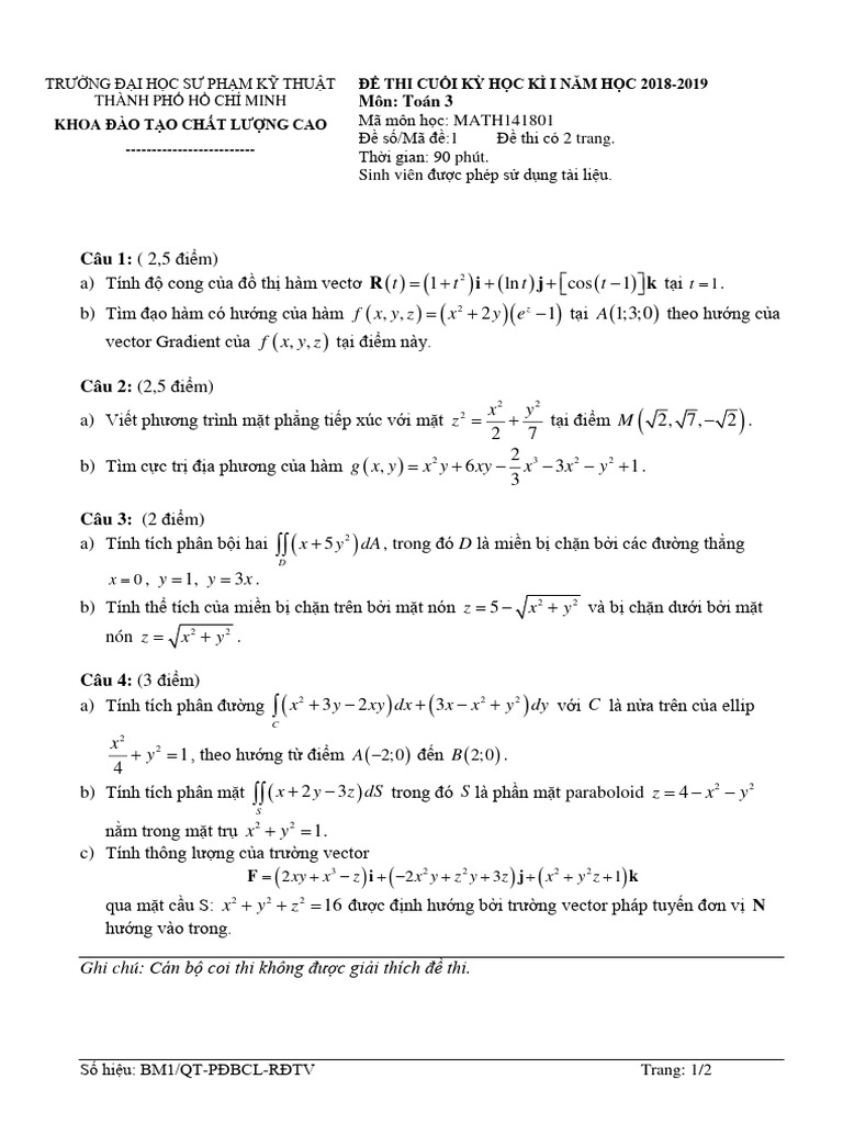 De Toan3 181901 CLC | PDF