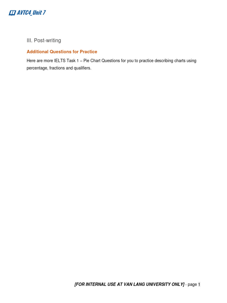 Homework Writing AV4 1 | PDF | Pie Chart | Foods