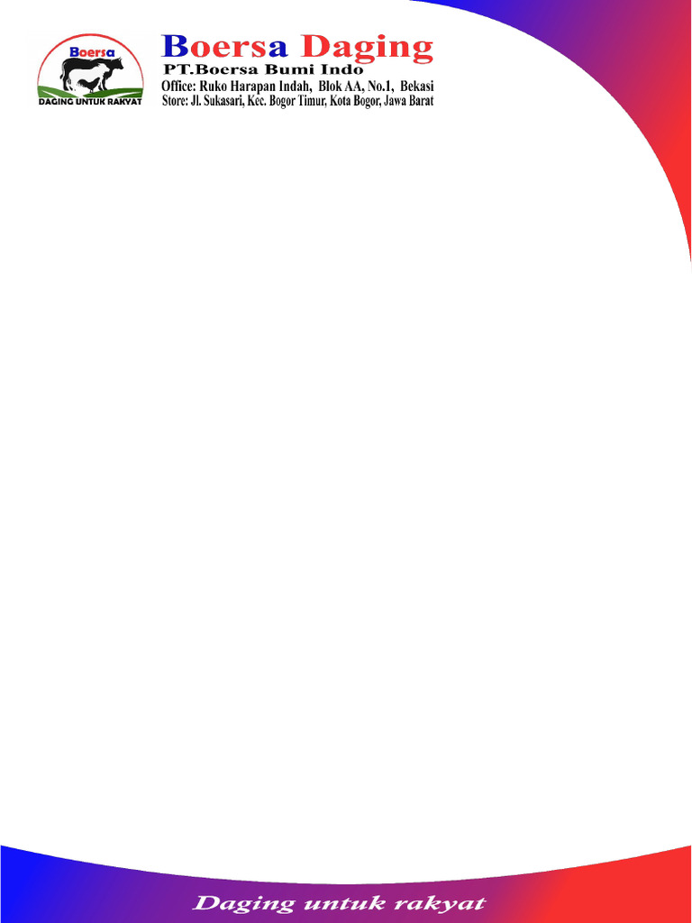 Kop Surat Boersa | PDF