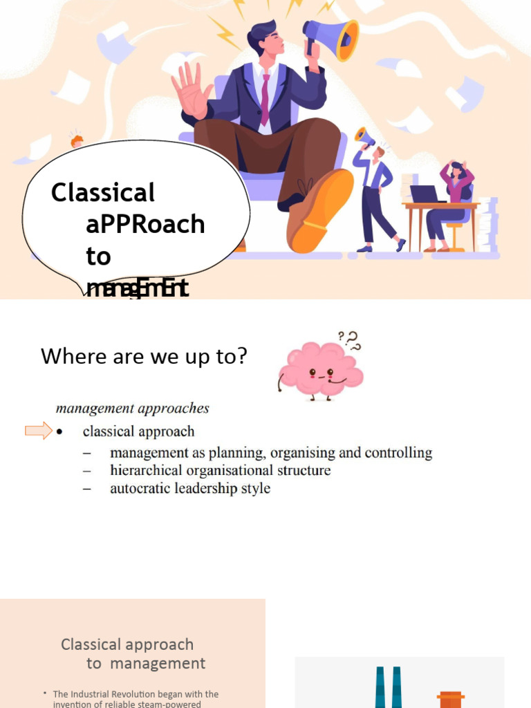 Classical Management Insights | PDF | Leadership | Organizational Structure