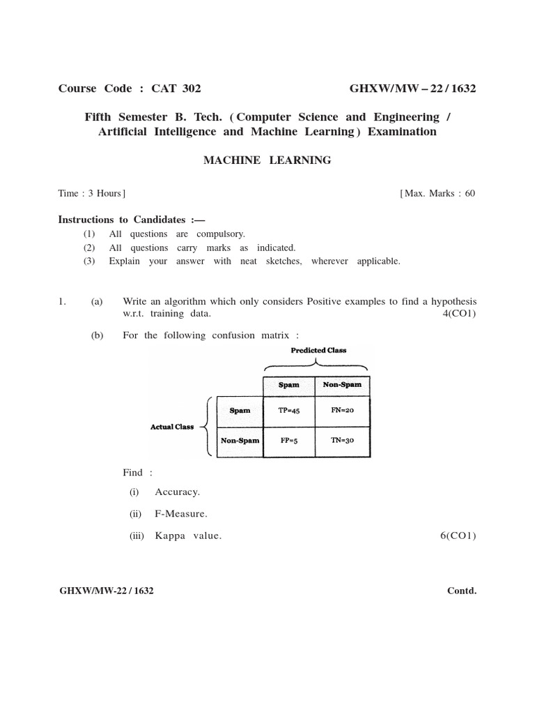 Machine Learning | PDF | Principal Component Analysis | Machine Learning
