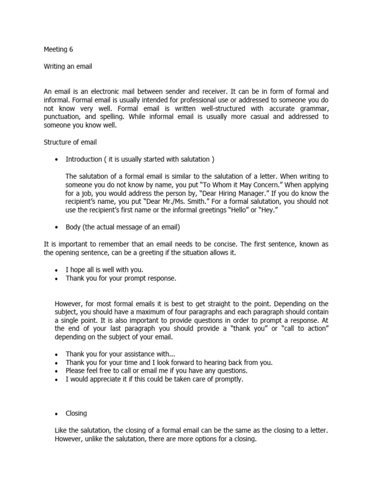 Email Explaination | PDF | Writing | Human Communication