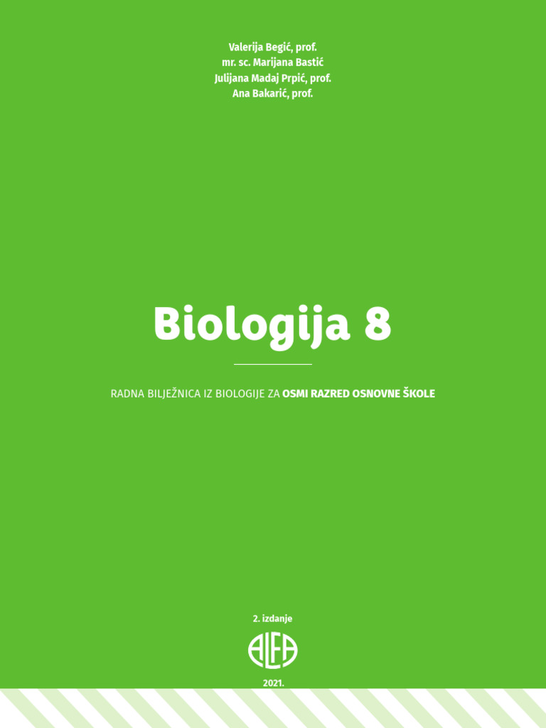 Biologija 8 RB Rješenja | PDF