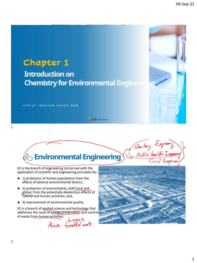 Intro to Environmental Chemistry | PDF