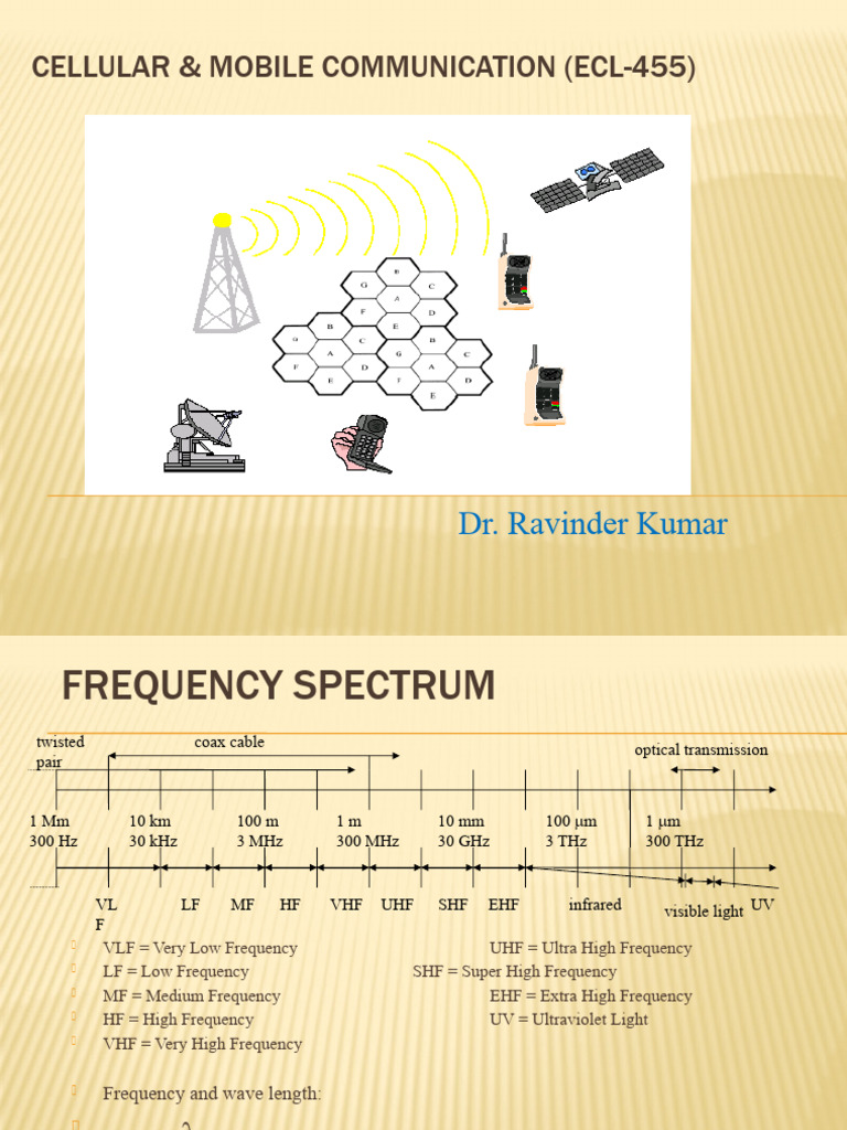 Cellular 7th Sem | PDF | Cellular Network | Transmission Medium