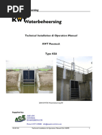 HDPE Penstock Installation & Maintenance Guide | PDF | Screw | Drill