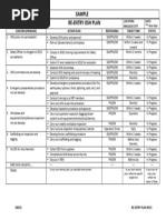 OSHE Re-Entry Action Plan Template | PDF | Personal Protective ...