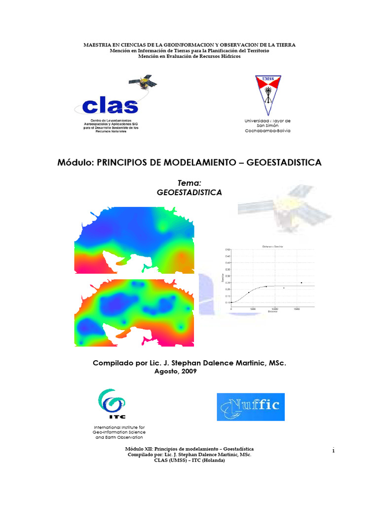 Fundamentos de Geoestadística en Modelamiento | PDF | Diferencia ...
