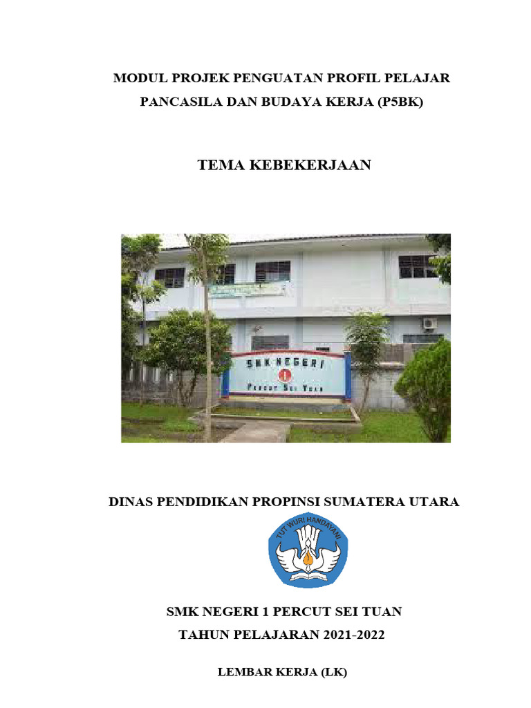 Modul-P5BK-Tema-9 Budaya Kerja Sub Tema Outbound | PDF