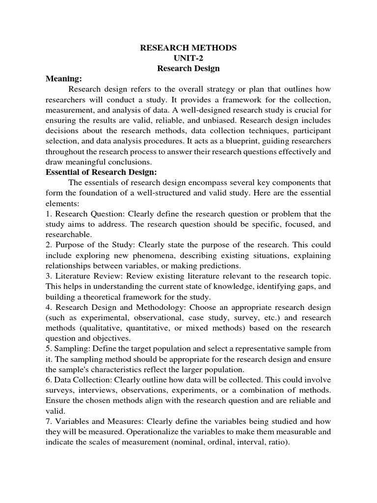 RESEARCH METHODS | PDF