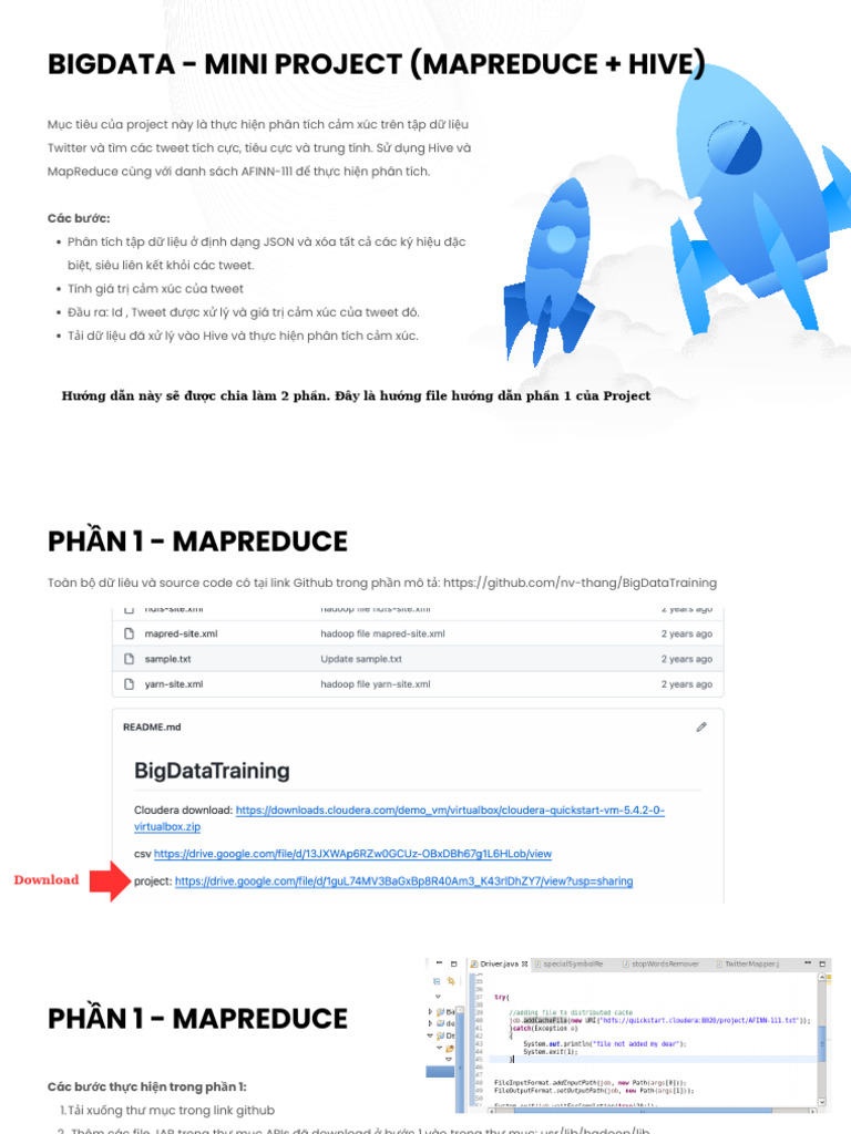 Bigdata - Mini Project (Mapreduce - Hive) | PDF