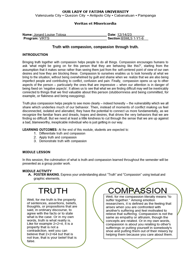 Session 1617 Truth With Compassion Compassion Through Truth - Final 3 ...