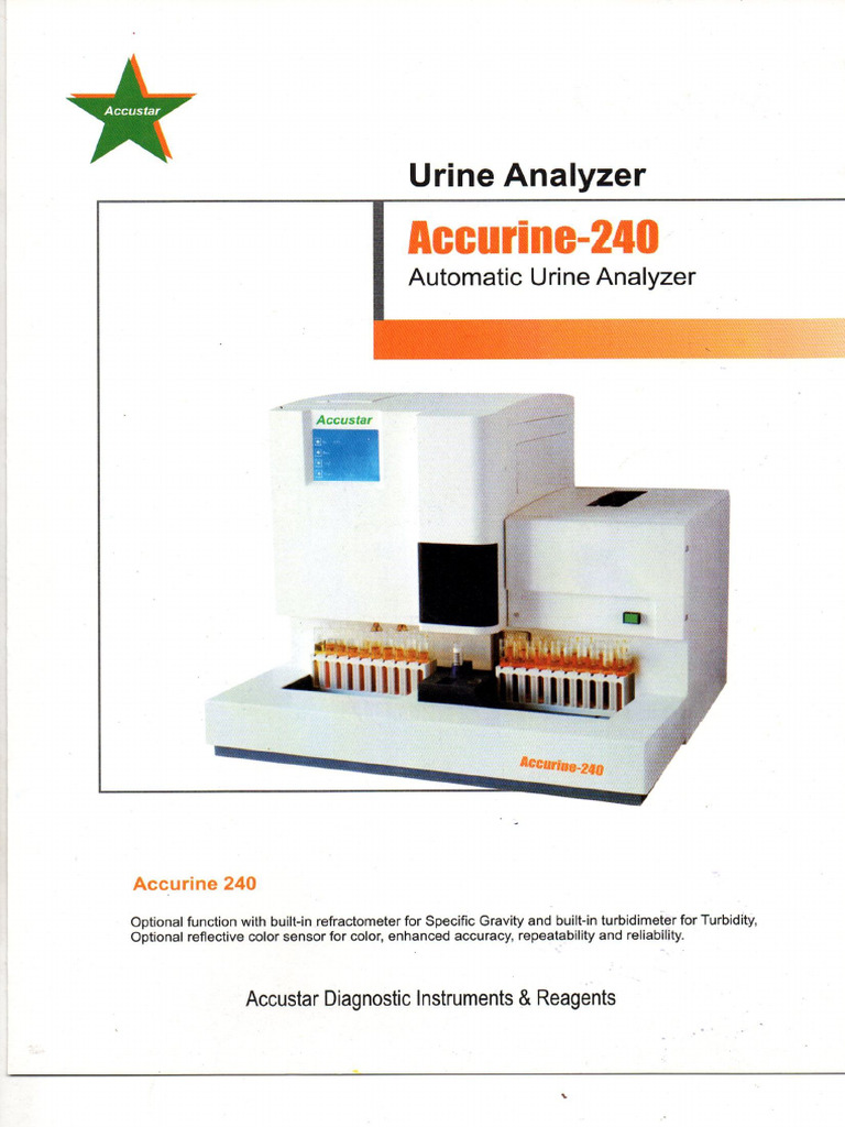 Urine Analyzers Accurine 240 | PDF
