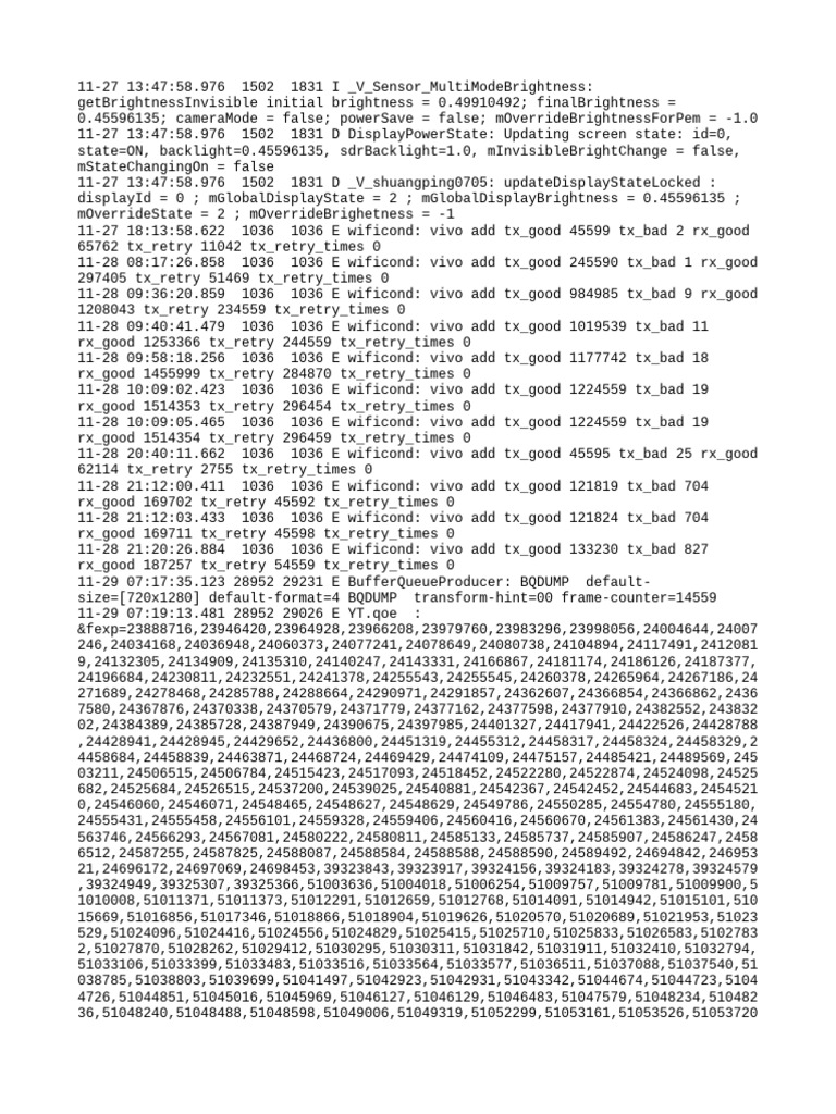 Log Pdf Java Programming Language Android Operating System 