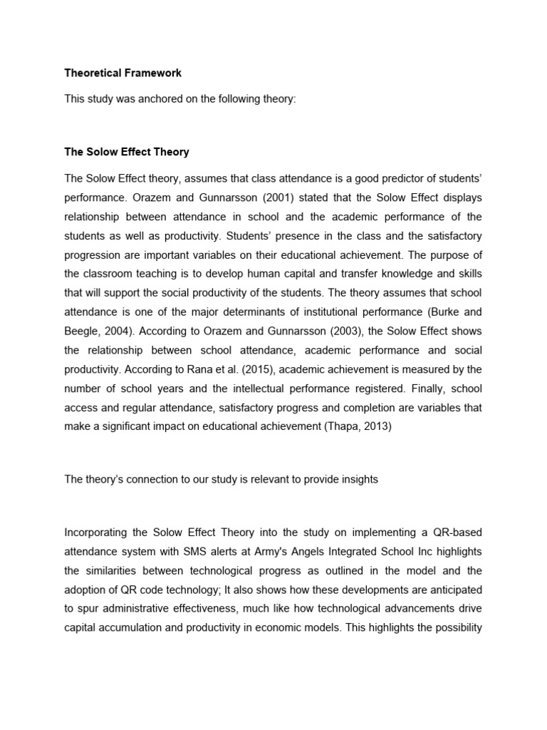 Theoretical Frameworkk | PDF | International Labour Organization | Child Labour