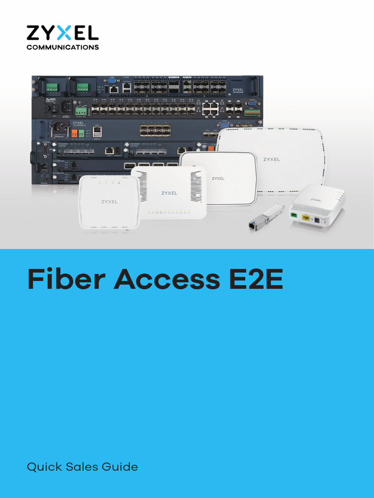 Fiber Access E2E Sales Guide | PDF | Communications Protocols ...