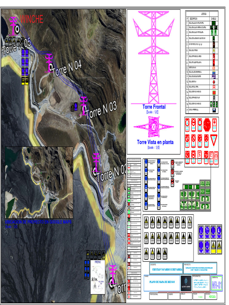 Plano de Mapa de Riesgo 2 | PDF