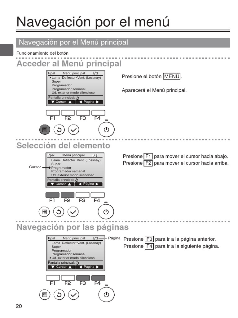 Manual - Mando - Mitsubishi - PAR-33MAA 20 | PDF