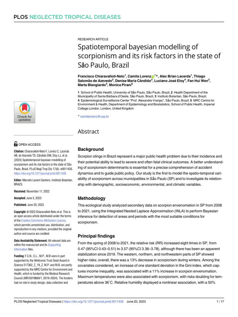 Spatiotemporal Bayesian Modelling Pdf Dependent And Independent