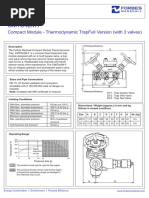 Forbes Marshall CMTD42M-F Steam Trap | PDF | Valve | Steam